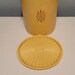Vintage TUPPERWARE Sunburst Lidded Canister - Etsy