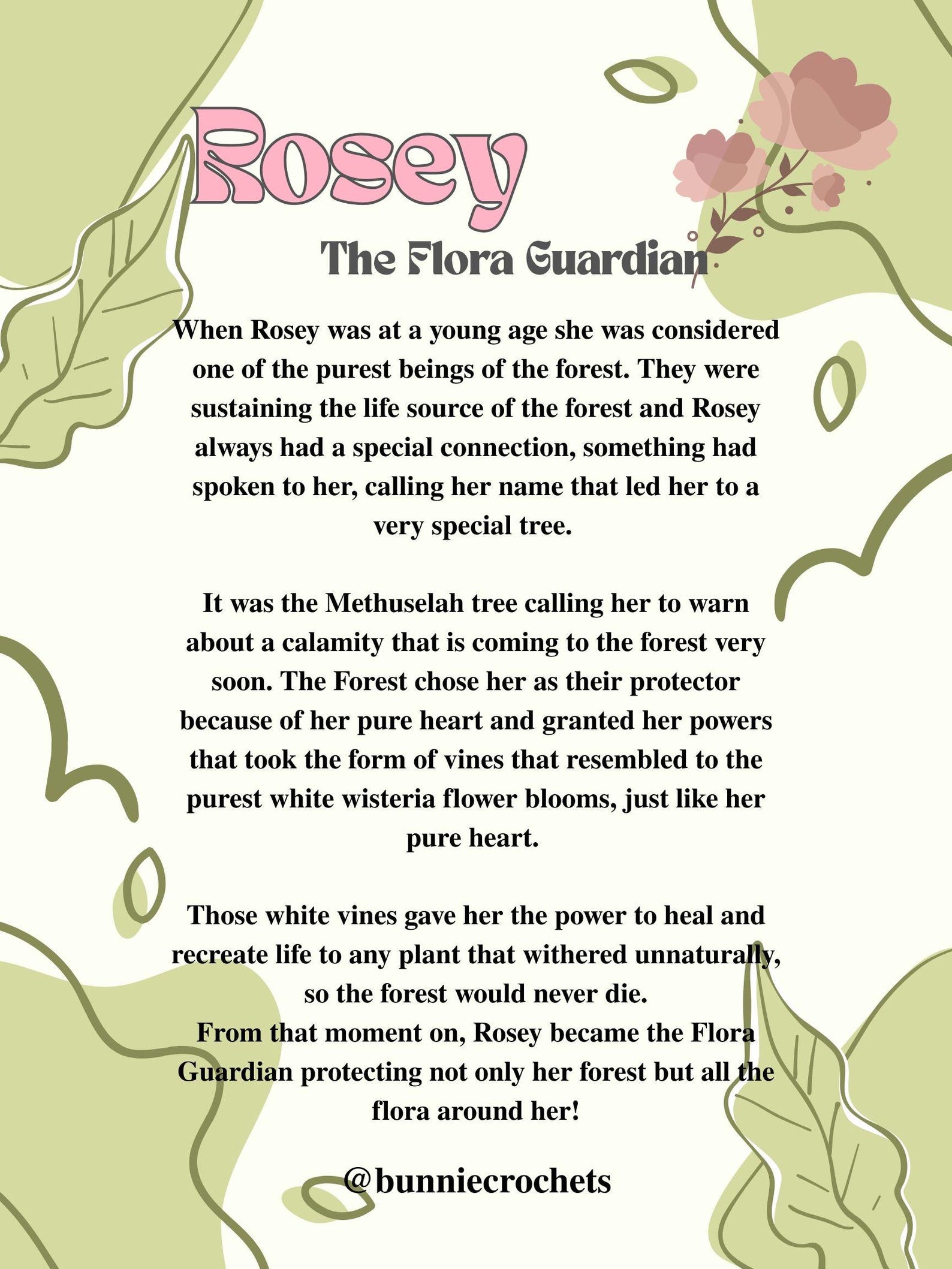 Rosey - Flora Guardian - Series 1 - Etsy