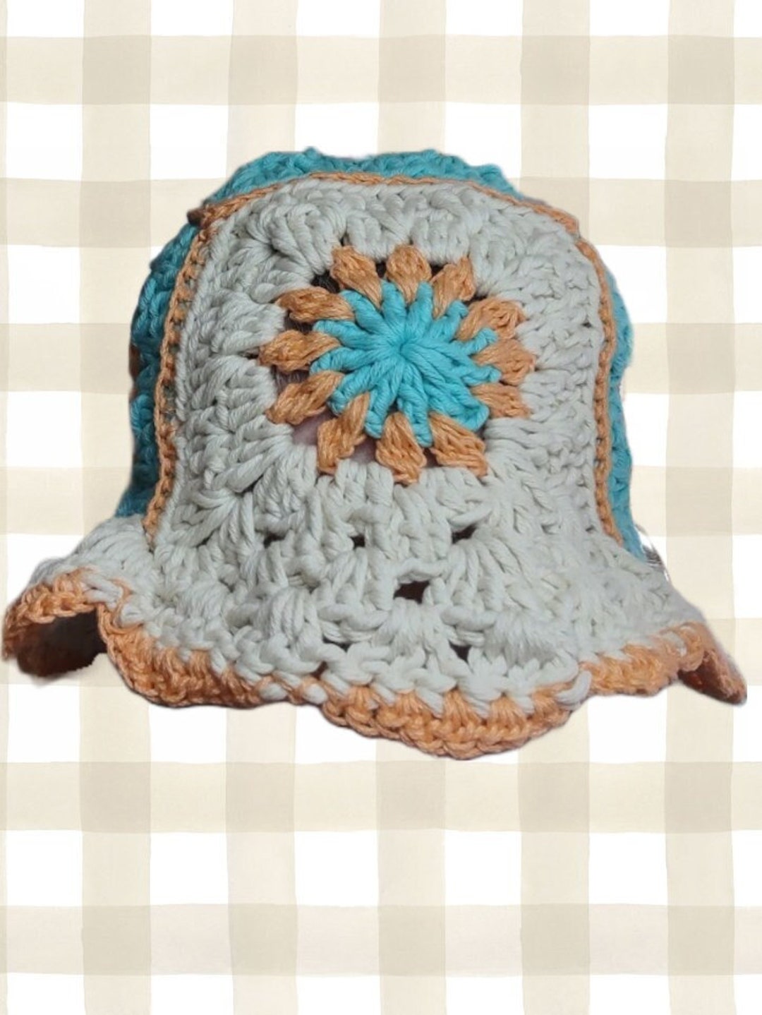 Granny Square Hat Bucket Hat Summer Hat Floppy Hat Sun - Etsy