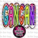 Gangan PNG, Gangan, Grandparent Design, Tie Dye, Colorful PNG, Mothers ...