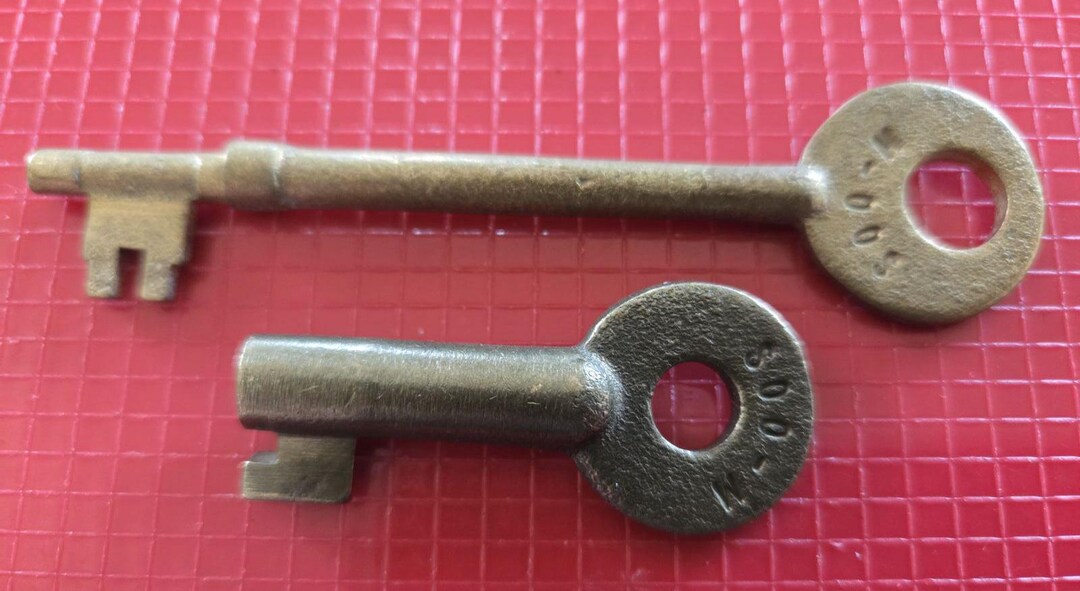 Brass SOO-M Caboose and Hollow Barrel Switch Key ~ Free S/H #LU - Etsy