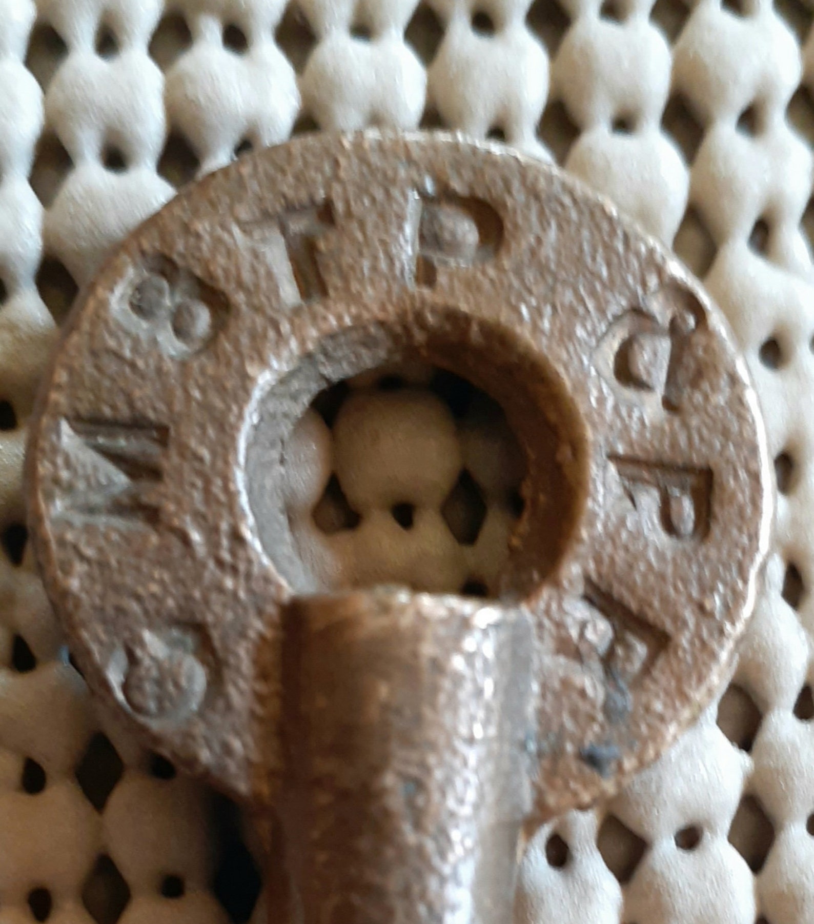 CMSTP & PR Brass Hollow Barrel Railroad Key - Etsy