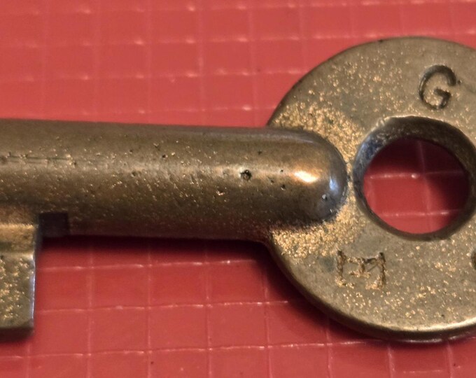GMRC Brass Hollow Barrel Railroad Key ~ Free S/H #JM - Etsy