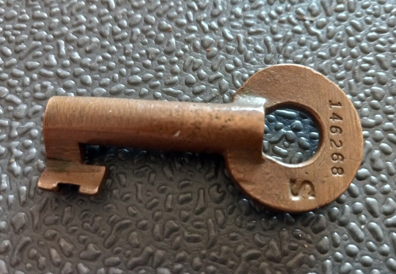 B&O RR Brass Hollow Barrel Railroad Switch Key Free S/H BA - Etsy