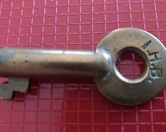 SAFE Padlock and Brass Hollow Barrel Key Free S/H AM - Etsy