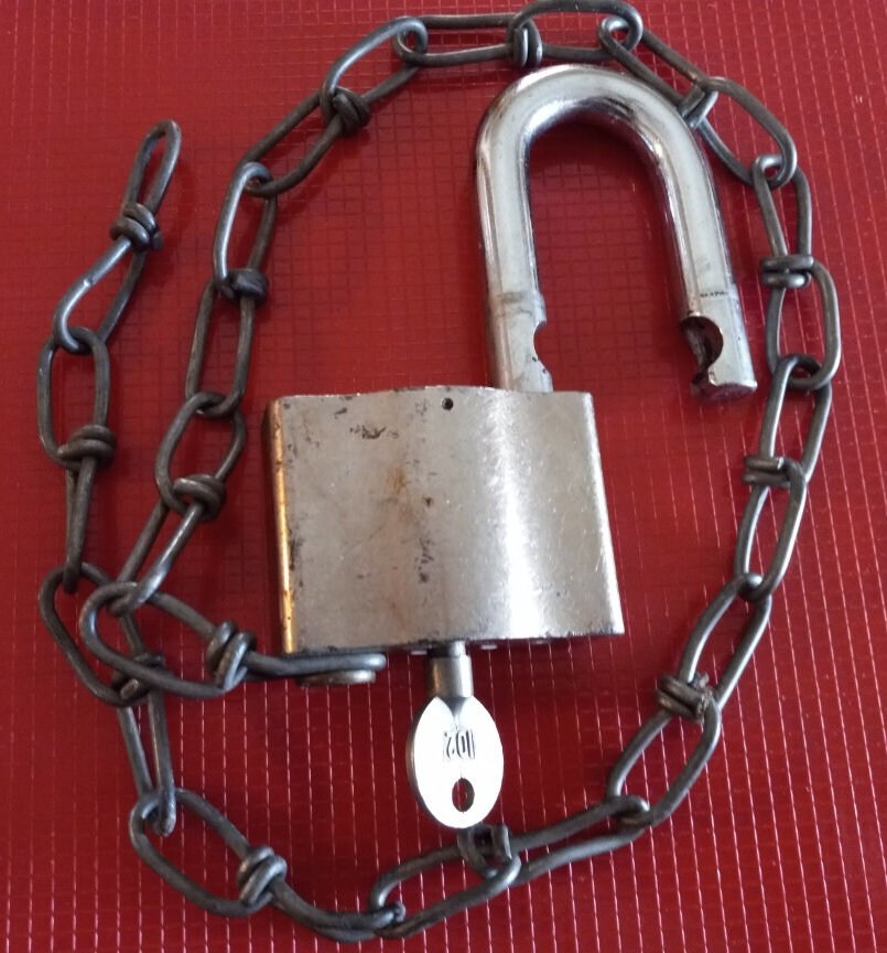 Sargent & Greenleaf UPRR 102 High Security Padlock and Key Free S/H LU ...