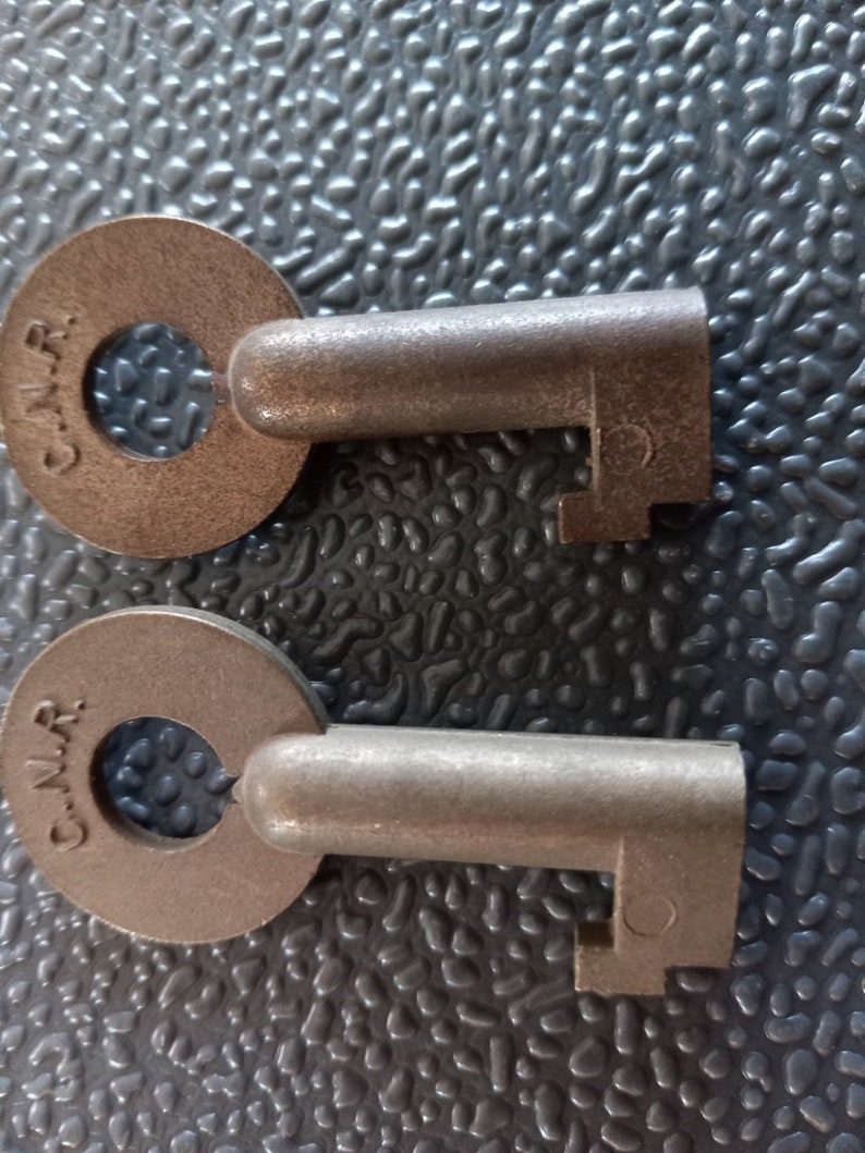 Lot of 2 CNR RR Railroad Switch Padlock and Keys Free S/H - Etsy