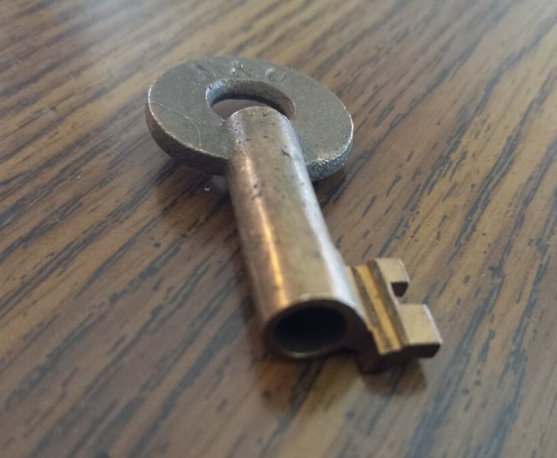 M&O Brass Hollow Barrel Railroad Key Free S/H 17 - Etsy