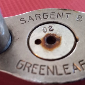 Sargent & Greenleaf UPRR 102 High Security Padlock and Key Free S/H LU ...