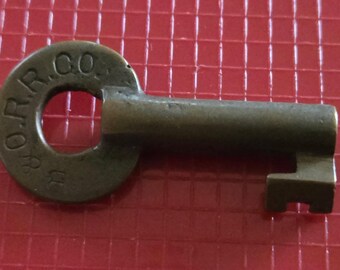 B&O RR Brass Hollow Barrel Railroad Switch Key ~ Free S/H #BA - Etsy