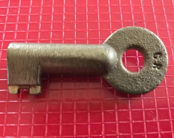 GTW Brass Hollow Barrel Railroad Key ~ Free S/H #GA - Etsy