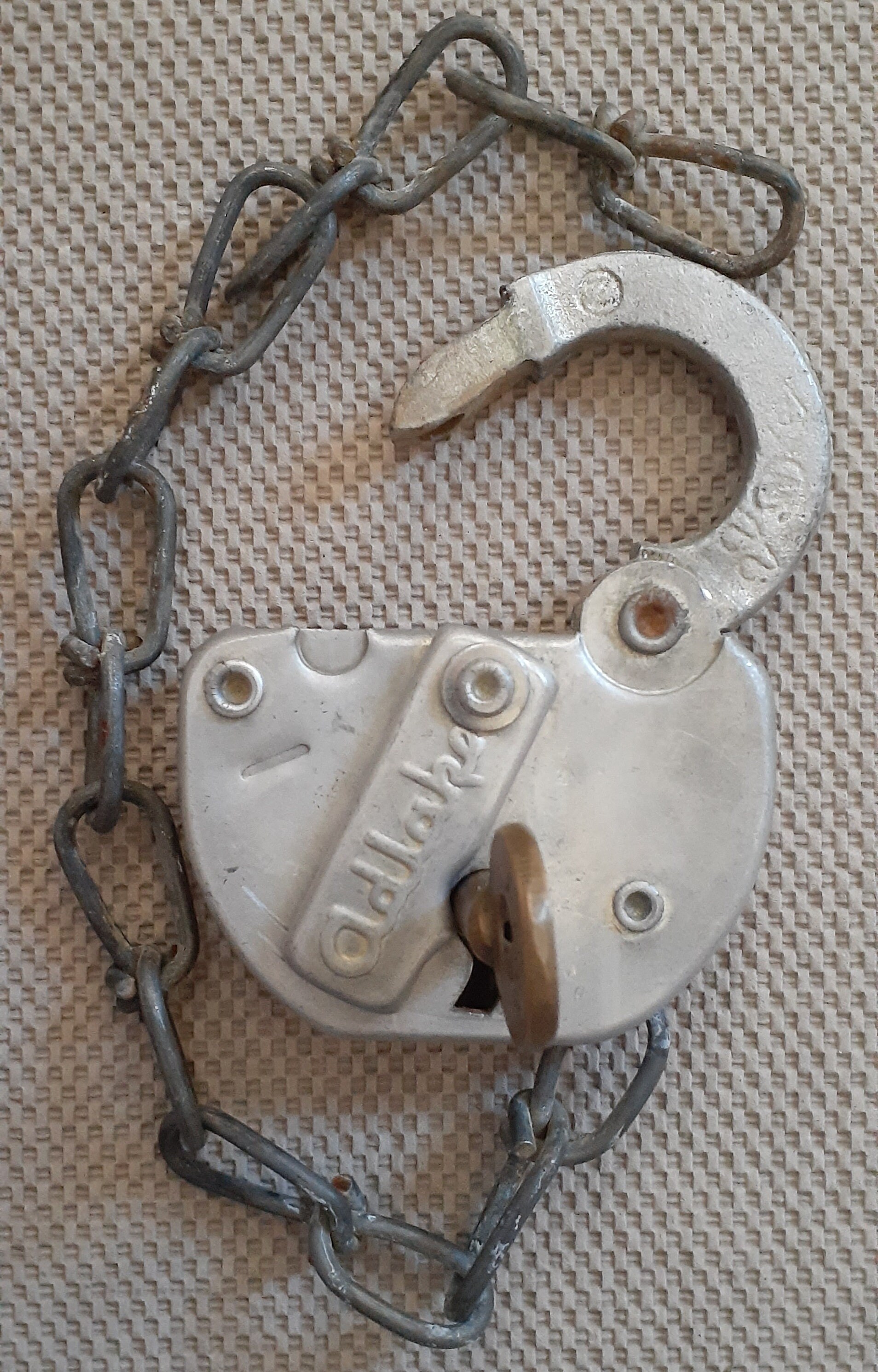 PCRR Railroad Padlock and Brass Hollow Barrel Key - Etsy