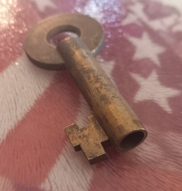 SP Brass Hollow Barrel Railroad Key Free S/H 09 - Etsy