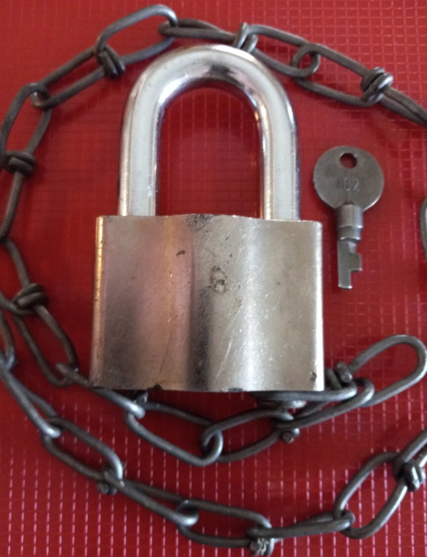 Sargent & Greenleaf UPRR 102 High Security Padlock and Key Free S/H LU ...