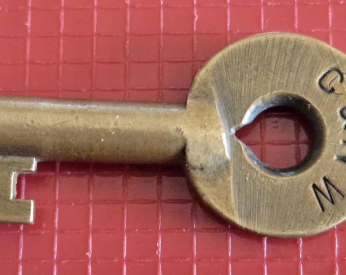 C&NW Brass Hollow Barrel Railroad Key ~ Free S/H #EB - Etsy