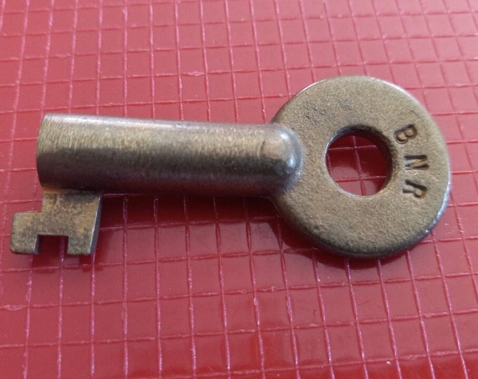BNR Brass Hollow Barrel Railroad Key ~ Free S/H - Etsy