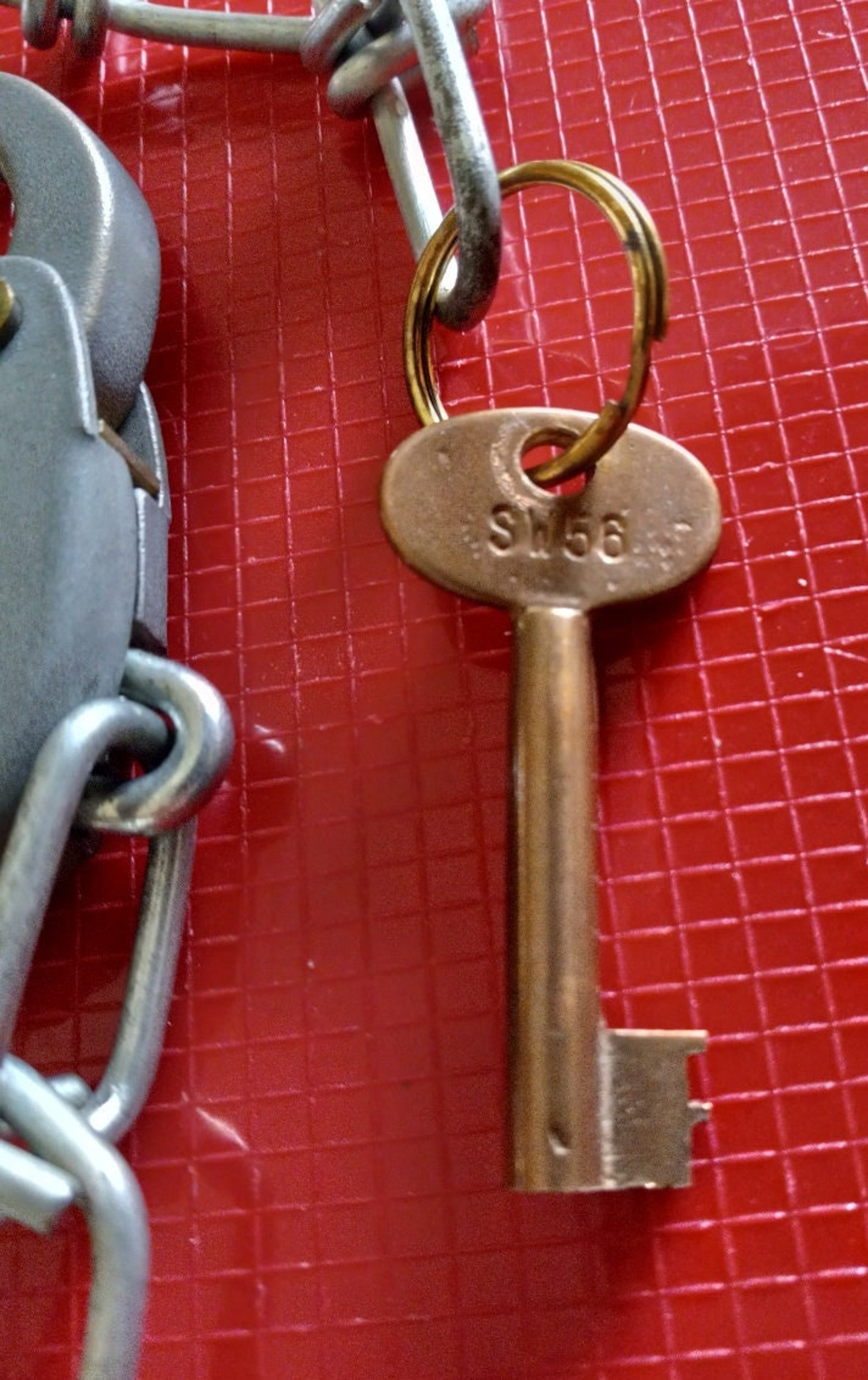 SAFE Padlock and Brass Hollow Barrel Key Free S/H AM - Etsy