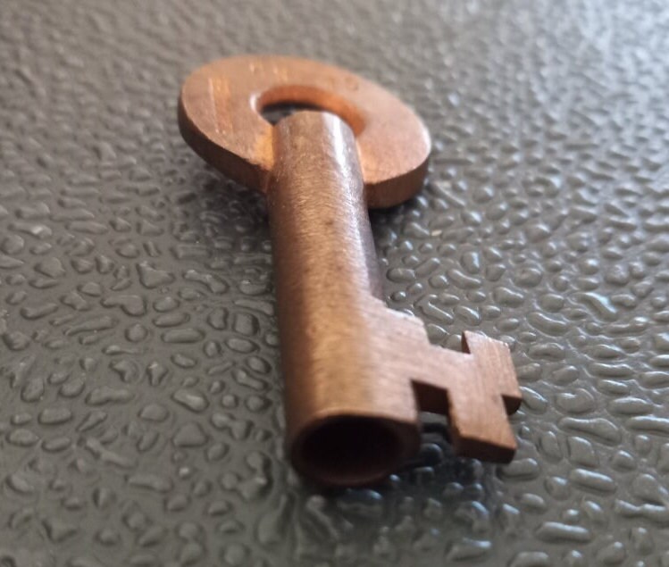 SPCO Slaymaker Brass Hollow Barrel Railroad Key Free S/H 10 - Etsy