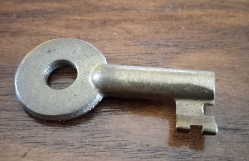 BNSF-S Brass Hollow Barrel Railroad Key Free S/H AL - Etsy