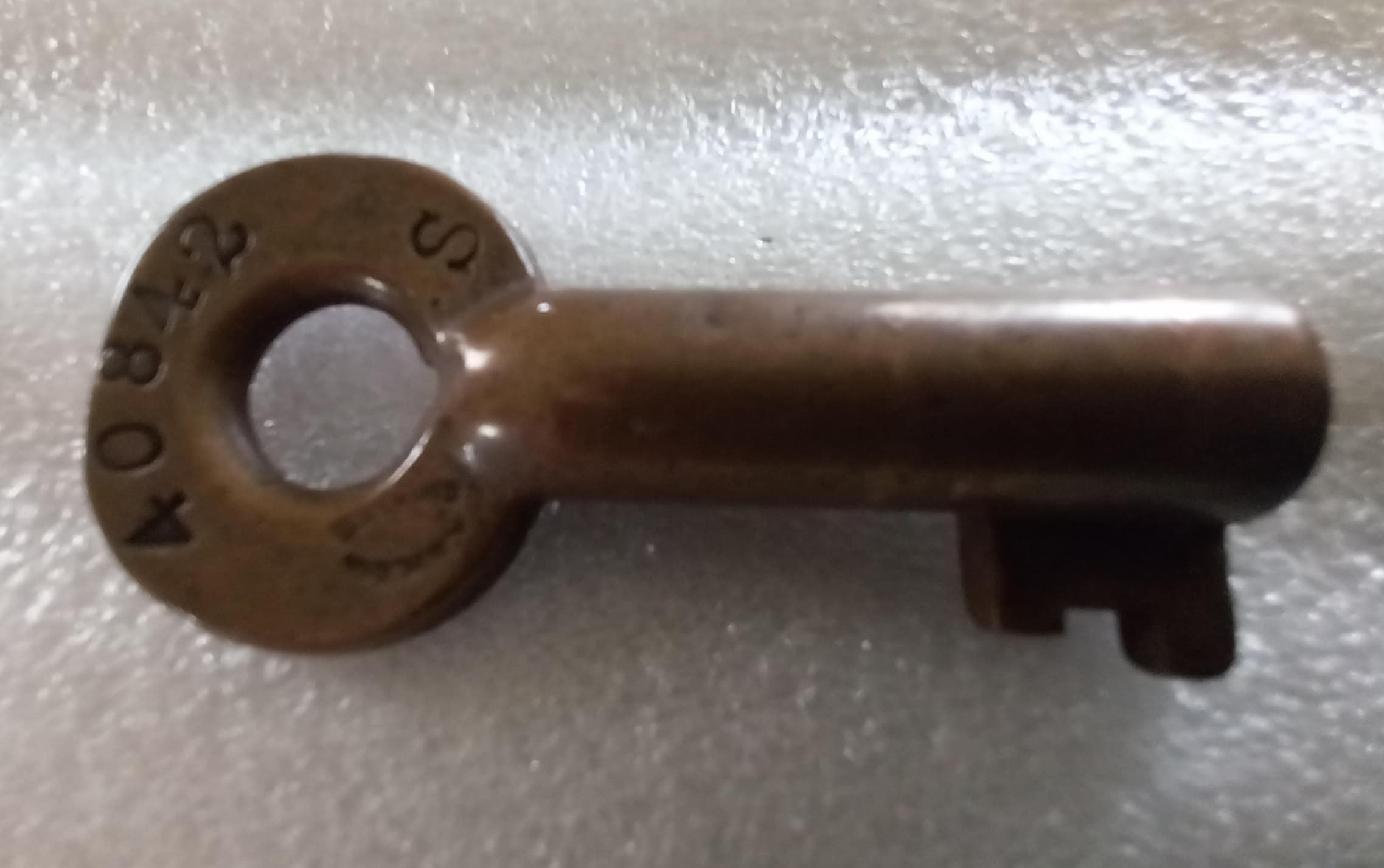 ICRR Brass Hollow Barrel A&W CO. Railroad Key Free S/H 555 - Etsy