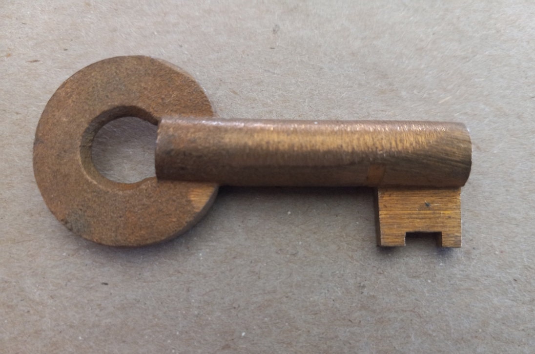 CRR Brass Hollow Barrel Railroad Key Free S/H 69 - Etsy