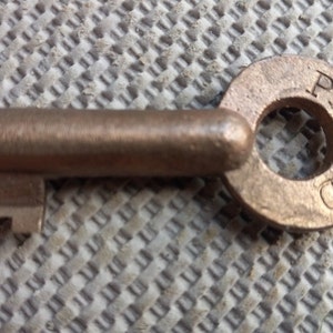 PMLTD Brass Hollow Barrel Railroad Key ~ Free S/H #16 - Etsy