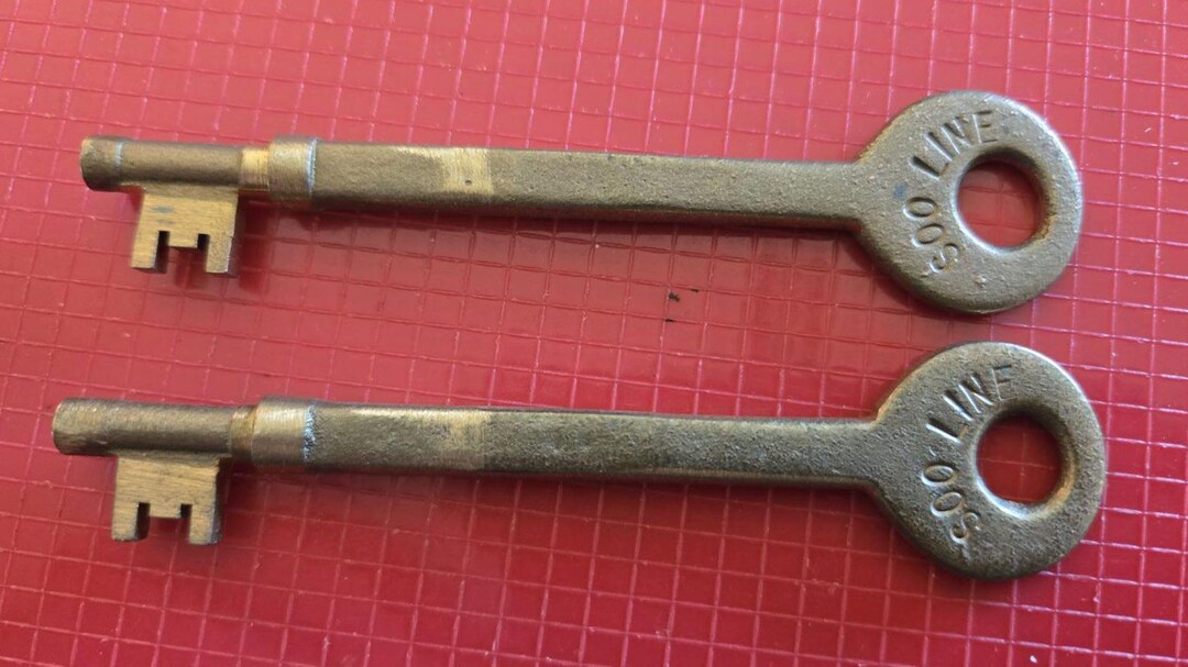 Lot of 2 SOO LINE Brass Caboose Keys Free S/H LU - Etsy