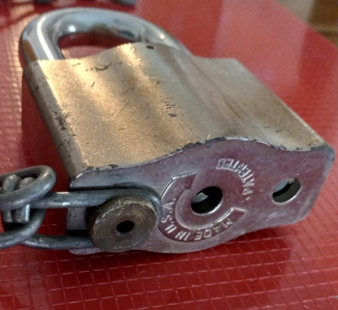 Sargent & Greenleaf UPRR 102 High Security Padlock and Key Free S/H LU ...