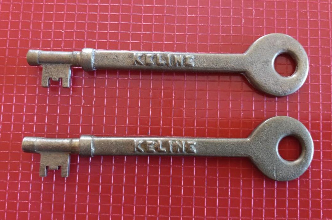 Lot of 2 KELINE Caboose Keys ~ Free S/H #LU - Etsy