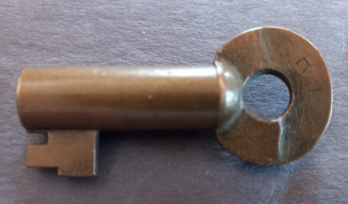ADLAKE CRI Brass Hollow Barrel Railroad Switch Key Free S/H GP - Etsy