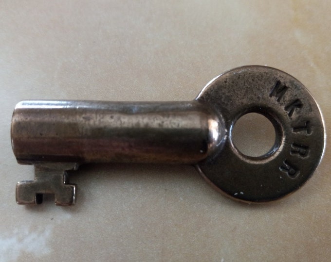 MKT RR Brass Hollow Barrel Railroad Key ~ Free S/H #2330JJ - Etsy