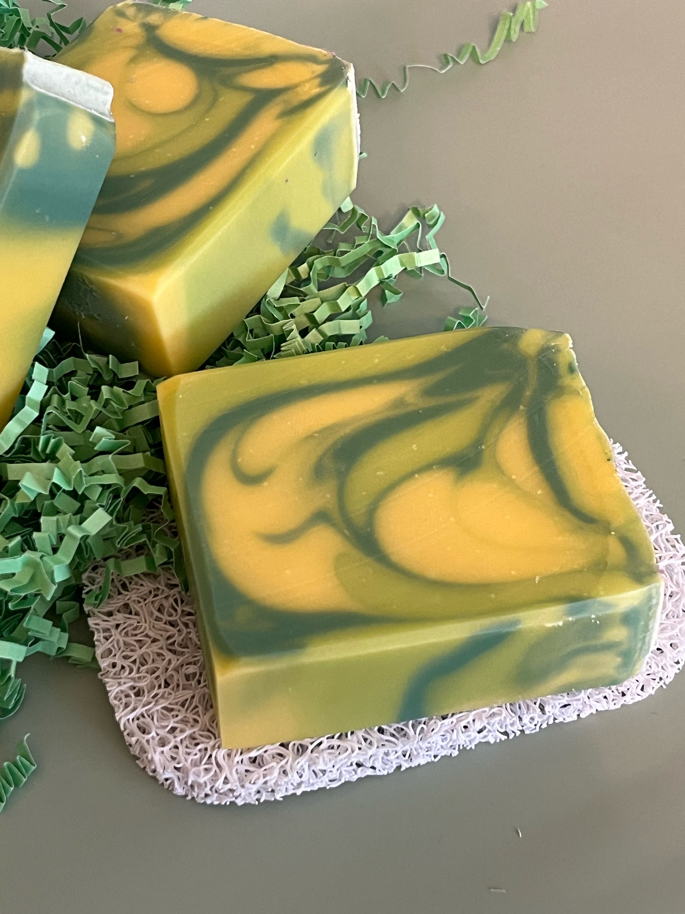 Lemongrass Handmade Soap Bars, Vegan, Moisturizing, Cold Process Soap - Etsy