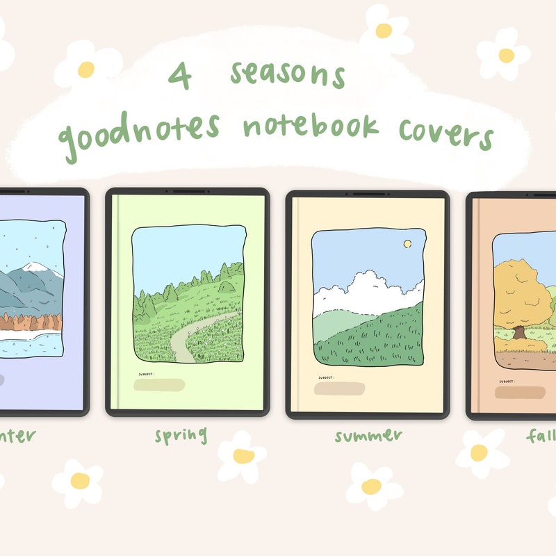 Printable Notebook Covers - Etsy
