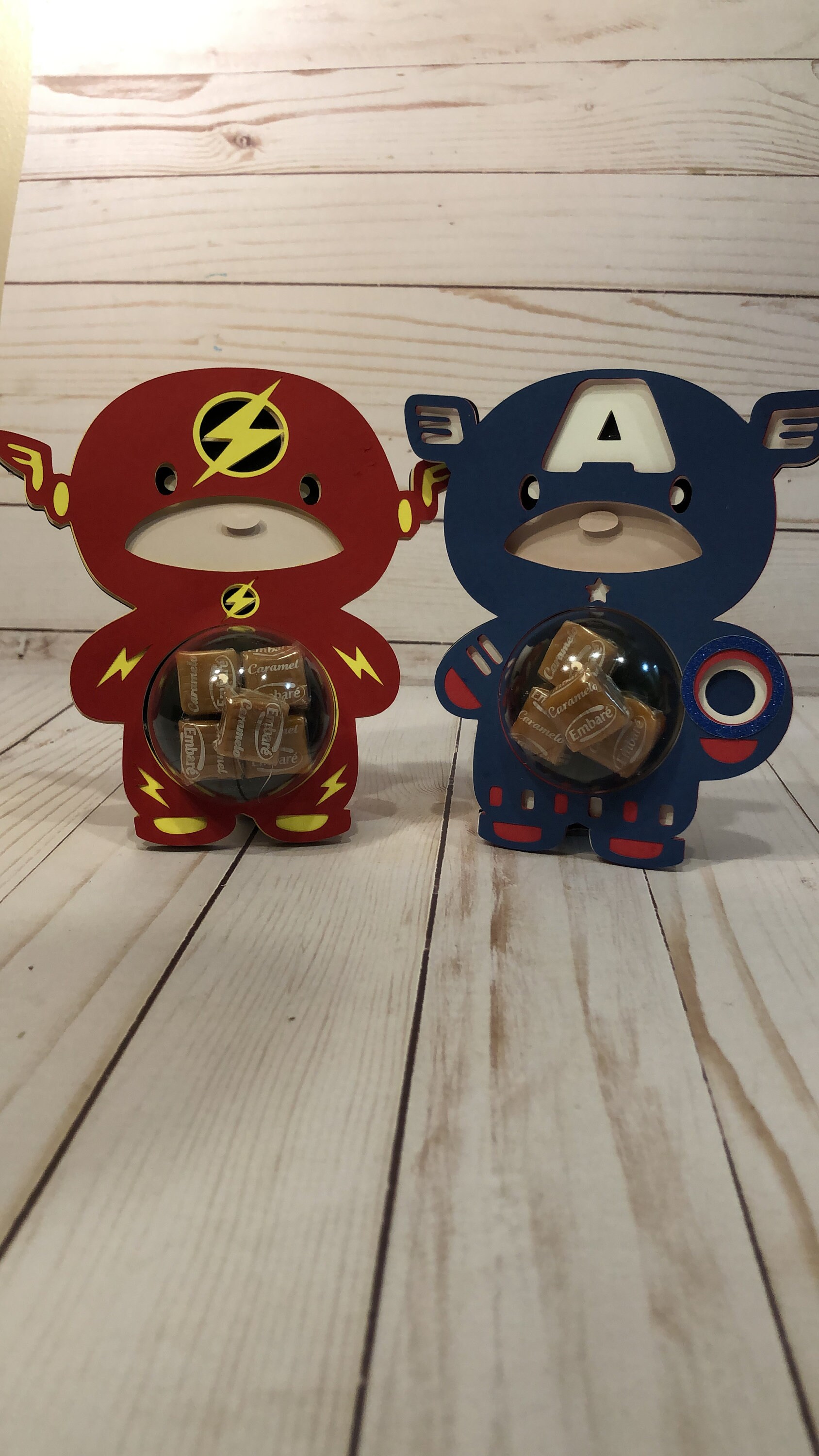 Cut File/mini Hero/candy Holder /superhero Collection / Dome Size 6 Y 8 ...