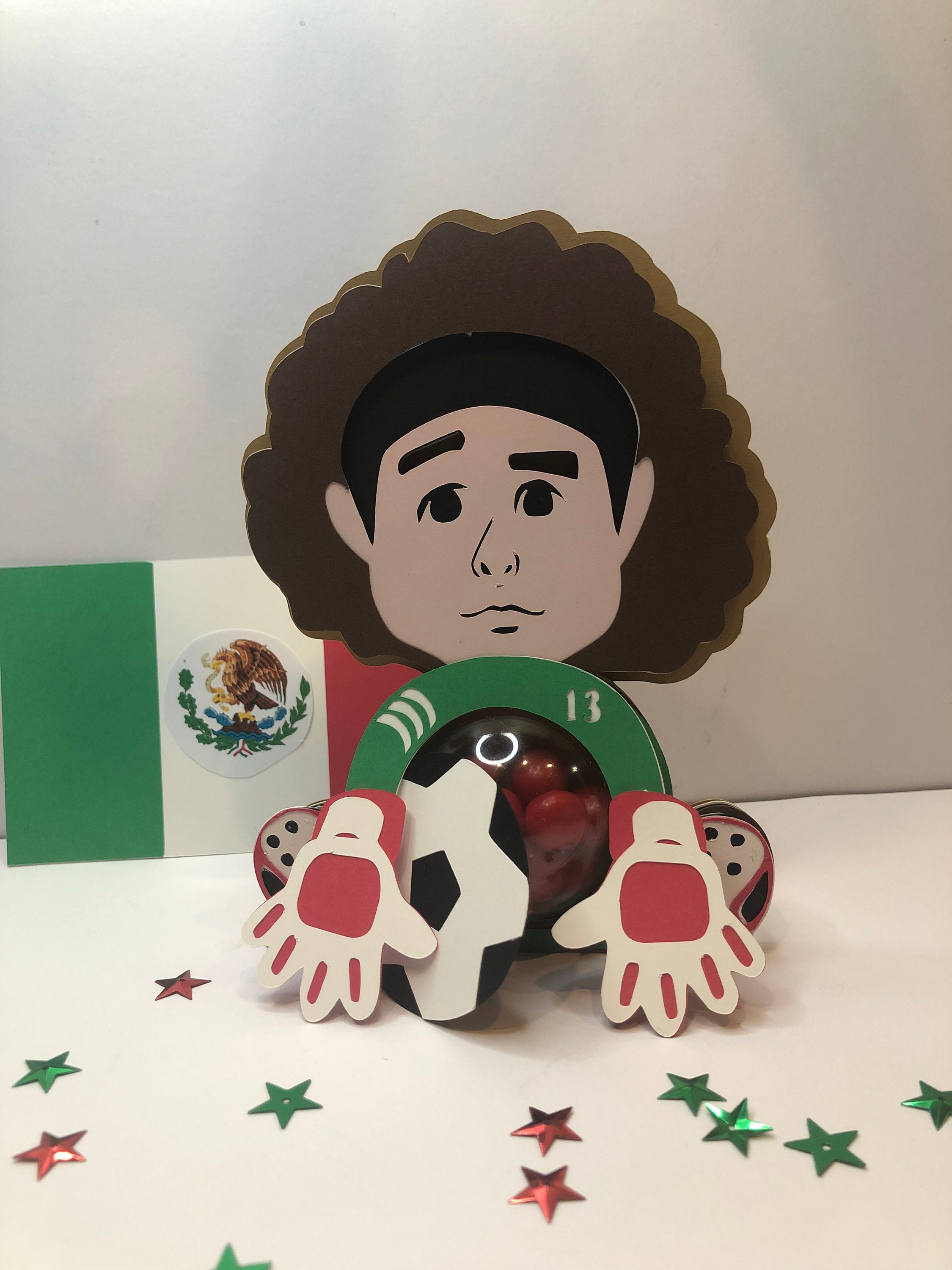 Cut File Colección Futbol Memito / Candy Holder / Dome Size 5, 6 Y 8 Cm ...