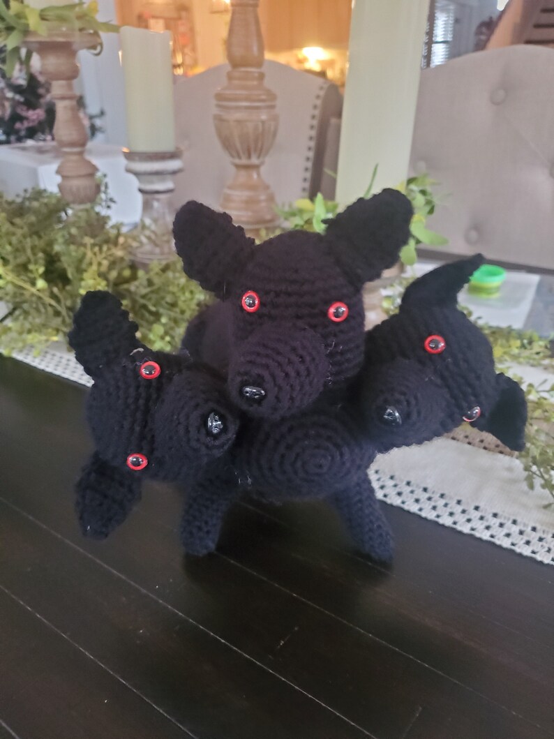 Cerberus Crochet Pattern pattern Only | Etsy