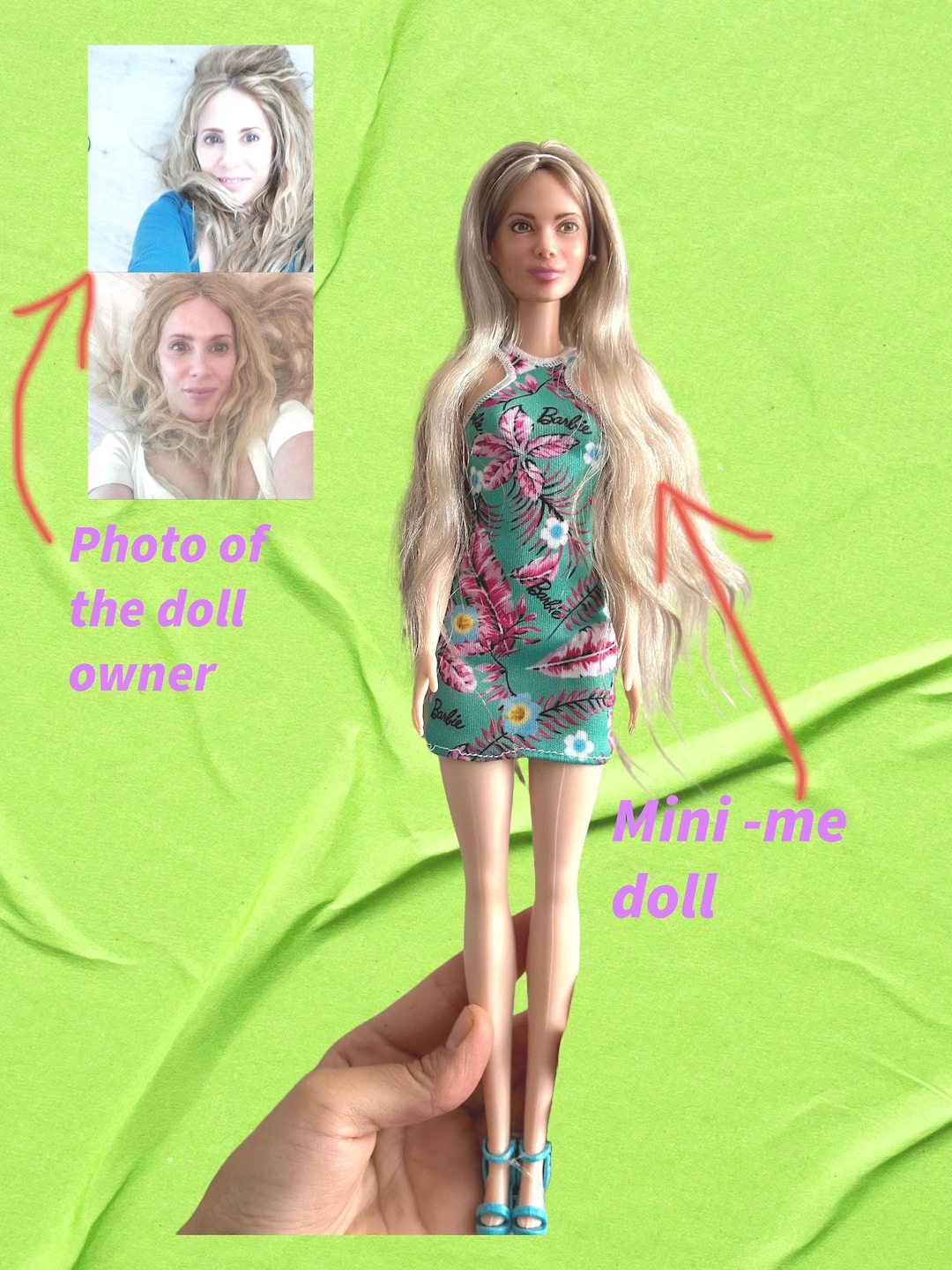 Order Your Personalized Lookalike Doll • Tiny Human Version™ - Etsy