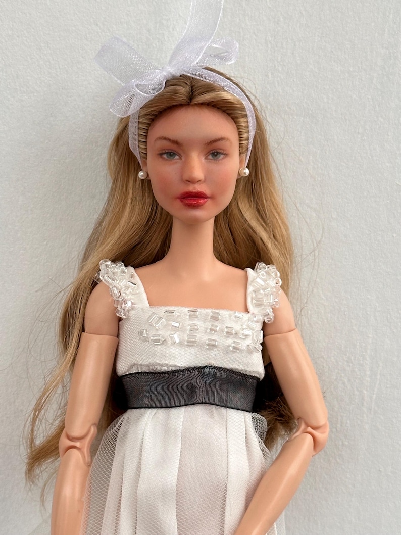 Repainted Tall Runway Inspired Fashion Doll With Fully Articulated Body ...