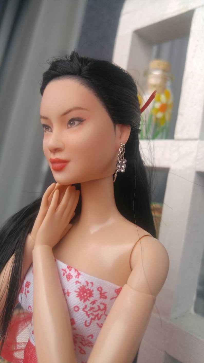 Lucy Liu Barbie Repainted Doll With Fully Articulated Body - Etsy Hong Kong