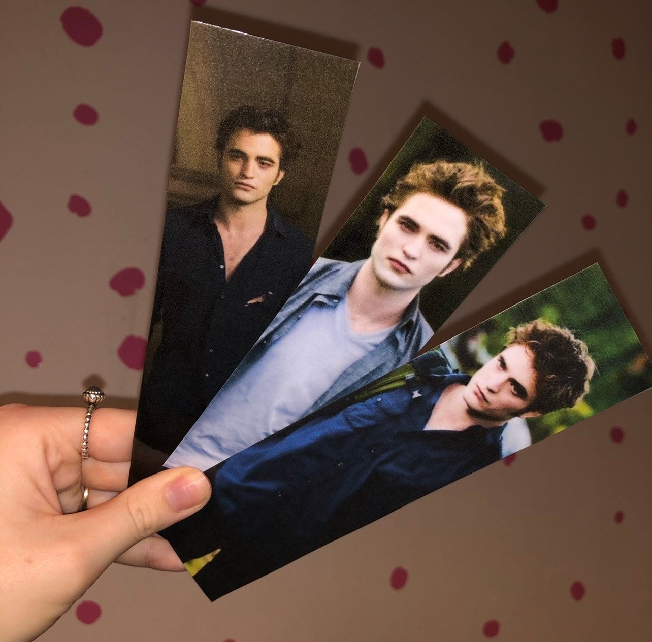 Edward Cullen Bookmark Trio - Etsy UK