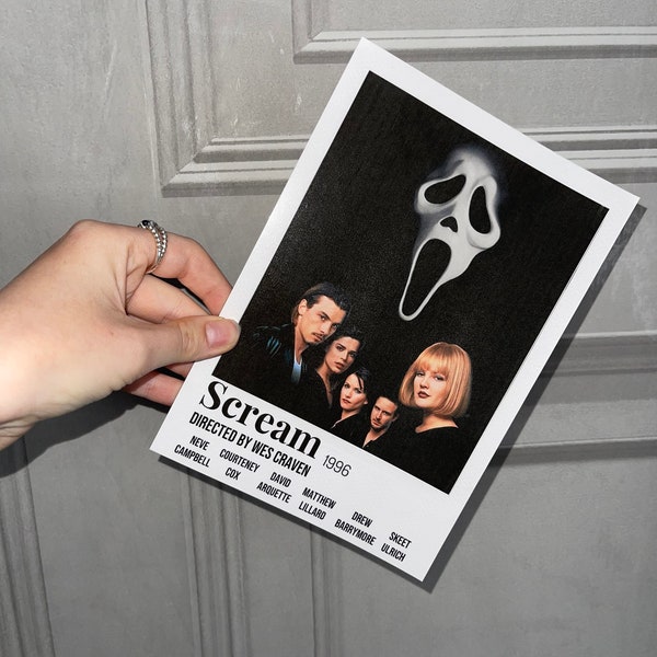 Scream Mini Posters - Etsy