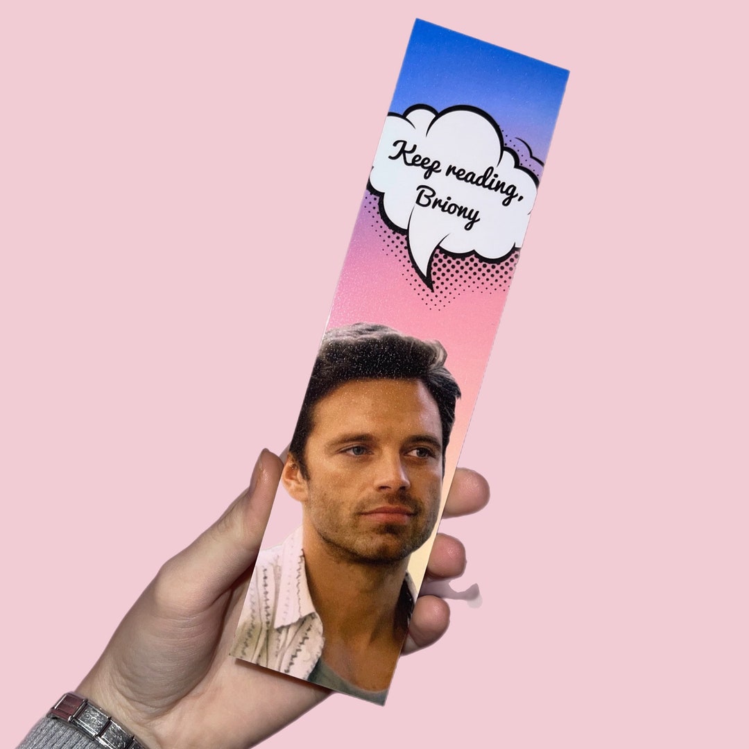 Personalised Sebastian Stan Inspired Bookmark - Etsy