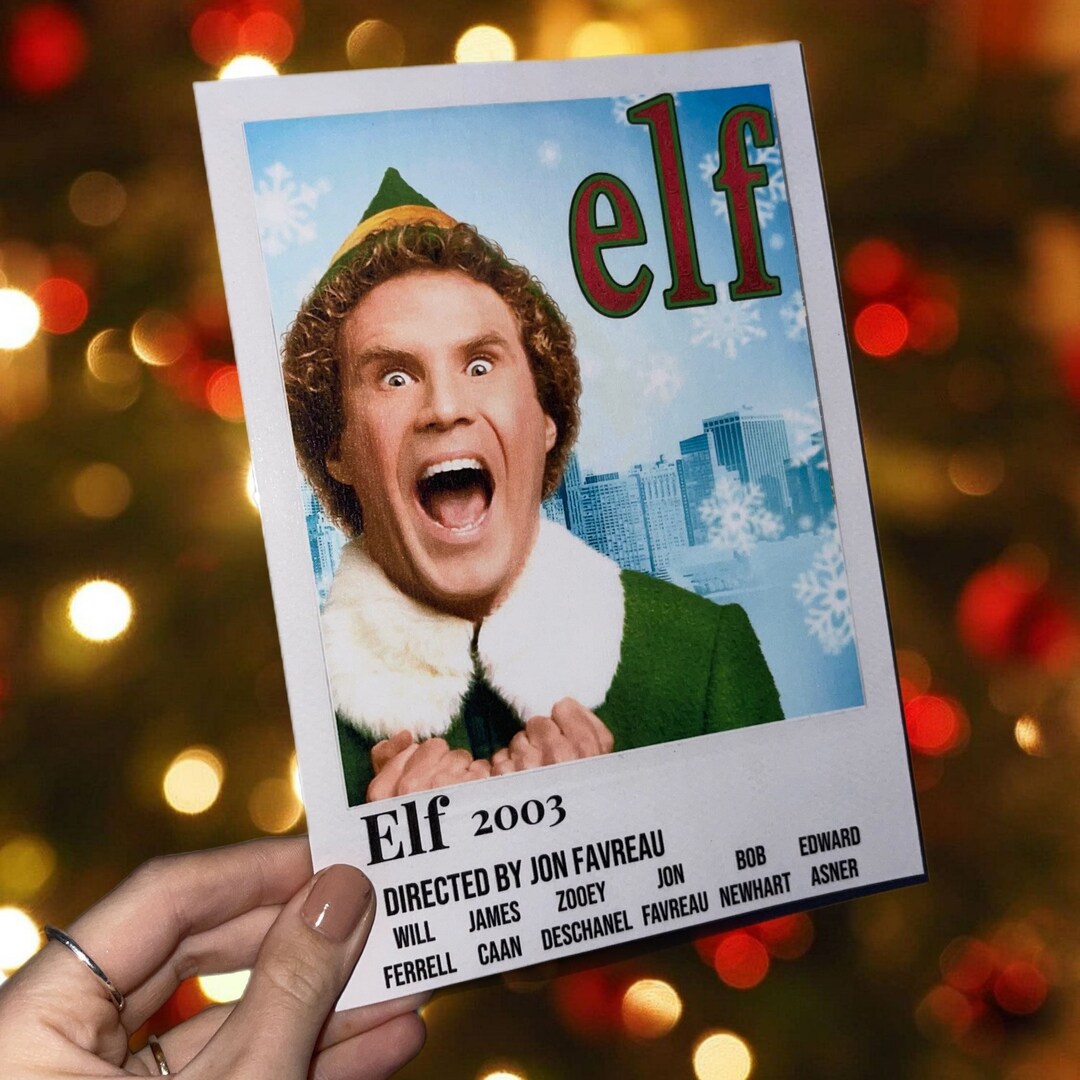 Elf Inspired Movie Mini Poster - Etsy