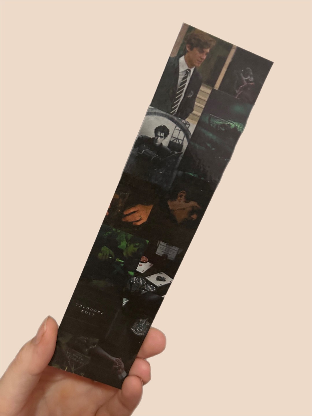 Theo Nott Inspired Collage Style Solo Bookmark - Etsy