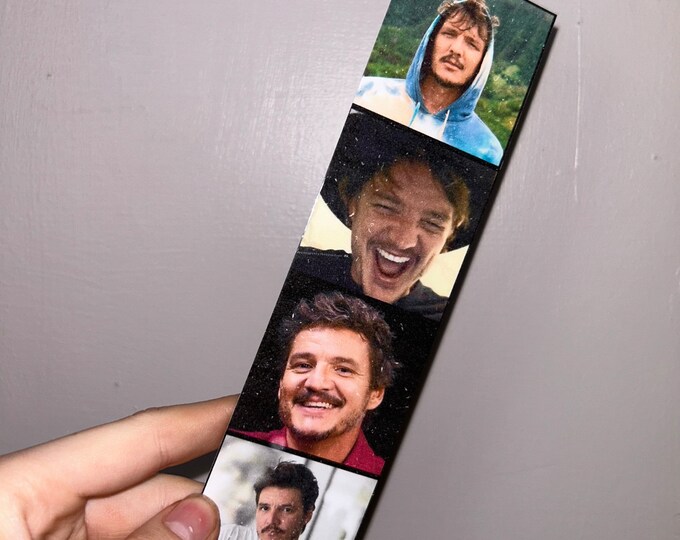 Polaroid Style Pedro Pascal Solo Bookmark - Etsy