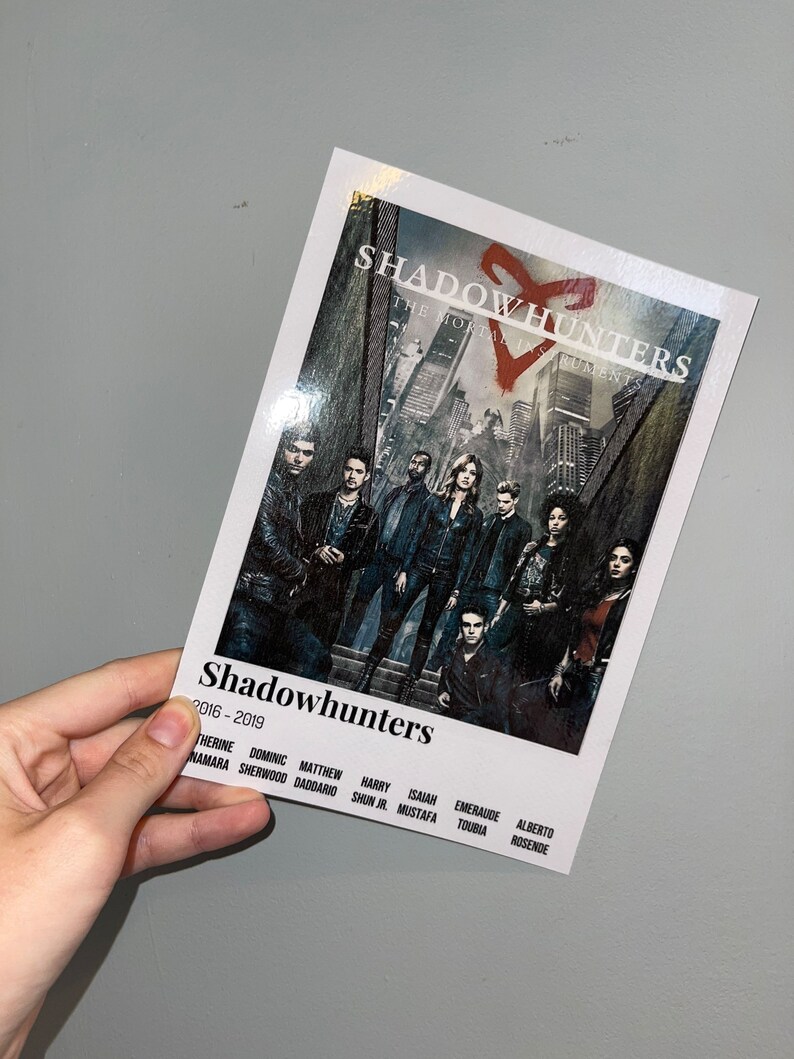 Shadowhunters Inspired Mini Poster - Etsy