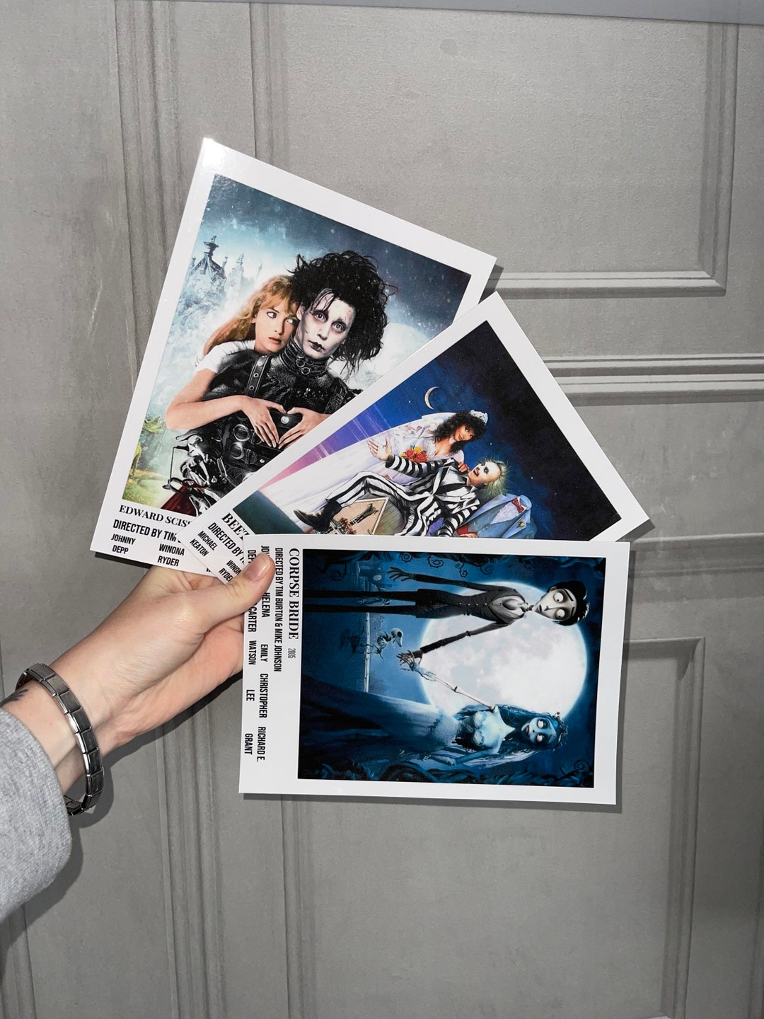 Tim Burton Movie Poster Trio - Etsy