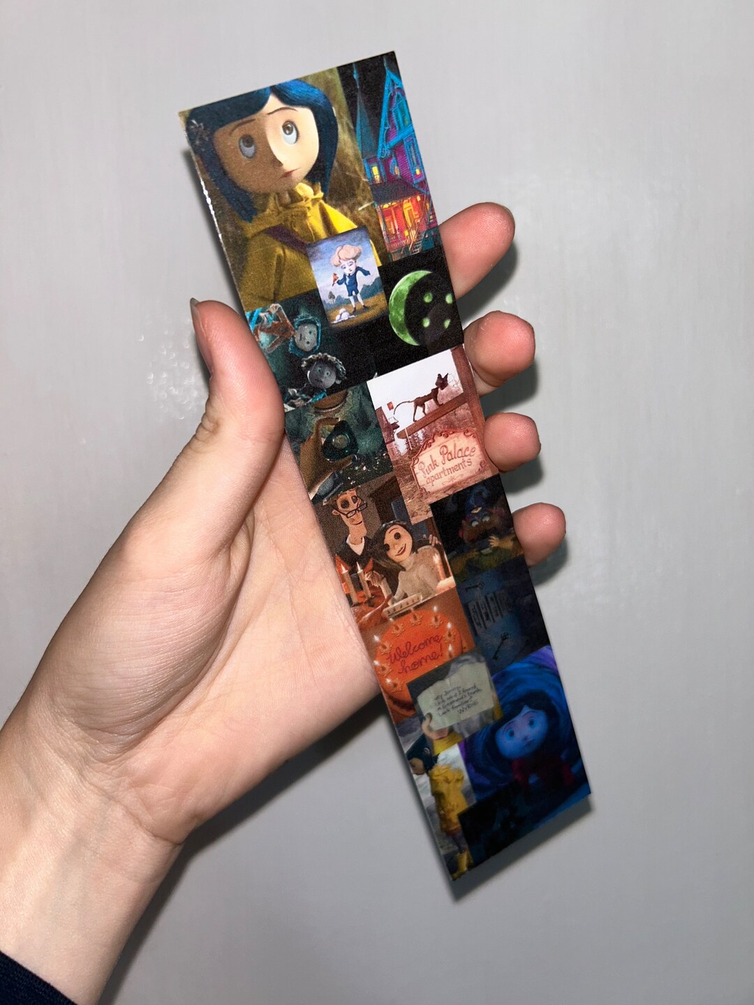 Coraline Inspired Bookmark Etsy