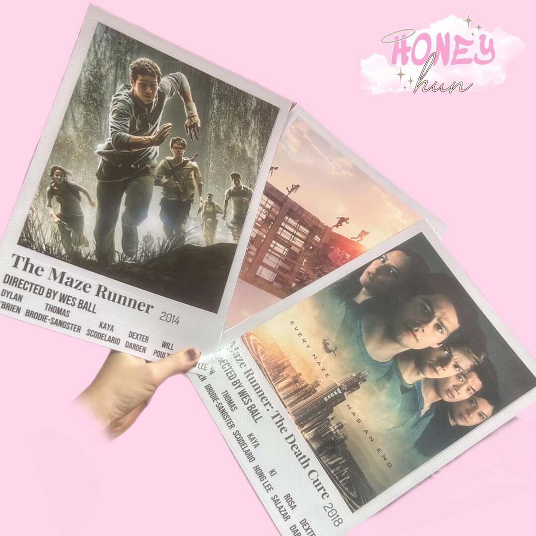A4 Maze Runner Movie Poster Trio - Etsy