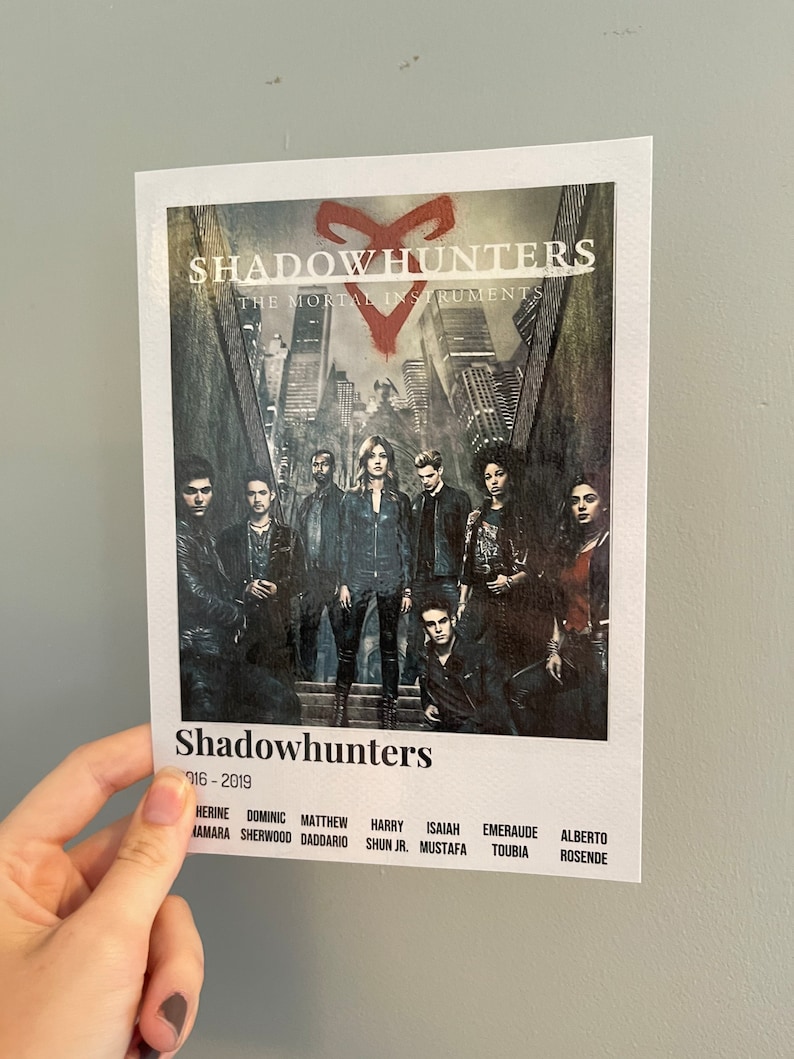 Shadowhunters Inspired Mini Poster - Etsy